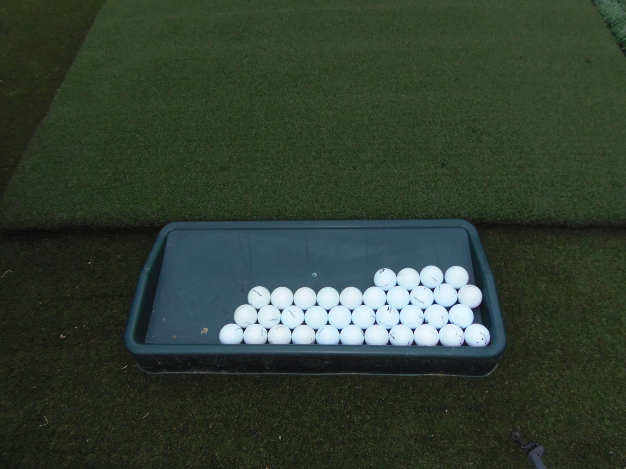Commercial Ball Tray · Real Feel Golf Mats