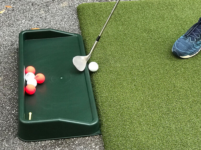 Commercial Ball Tray · Real Feel Golf Mats