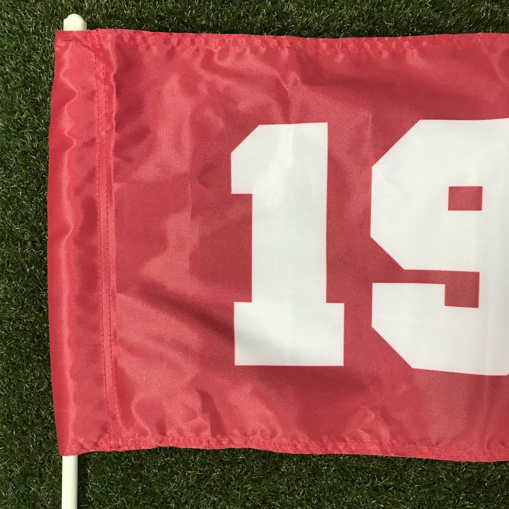 Regulation backyard Golf Flag Stick and Patented "Mow-Over" Anchor ...