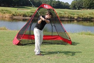 Rukket Premier Pop-Up Golf Net · Real Feel Golf Mats