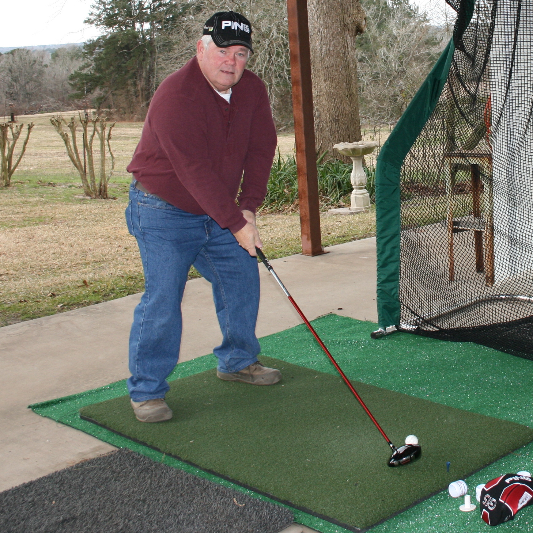Golf Mat Review - "Great to Get Back in the Swing!" - Real Feel Golf Mats
