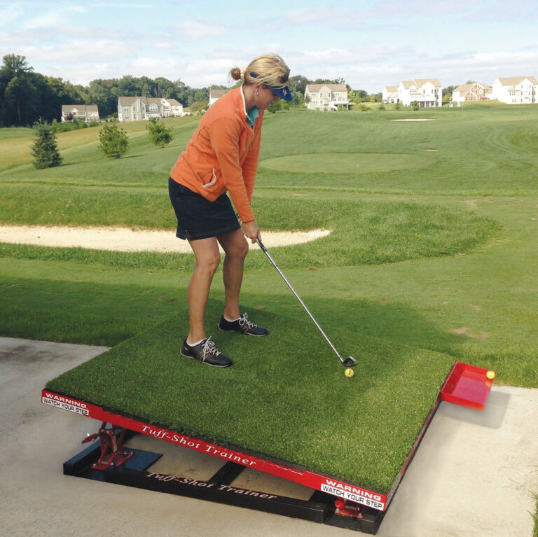 Tuff-Shot Trainer™ · Real Feel Golf Mats